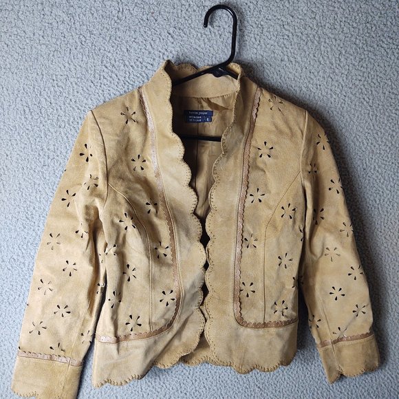 Boston Proper | Jackets & Coats | Boston Proper Womens Leather Jacket ...